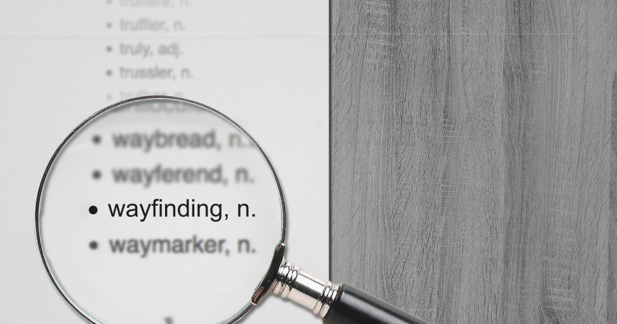 We help add ‘Wayfinding’ to the Oxford English Dictionary - Endpoint