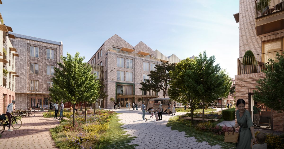 £165m Devonshire Gardens BTR development welcomes wayfinding ...
