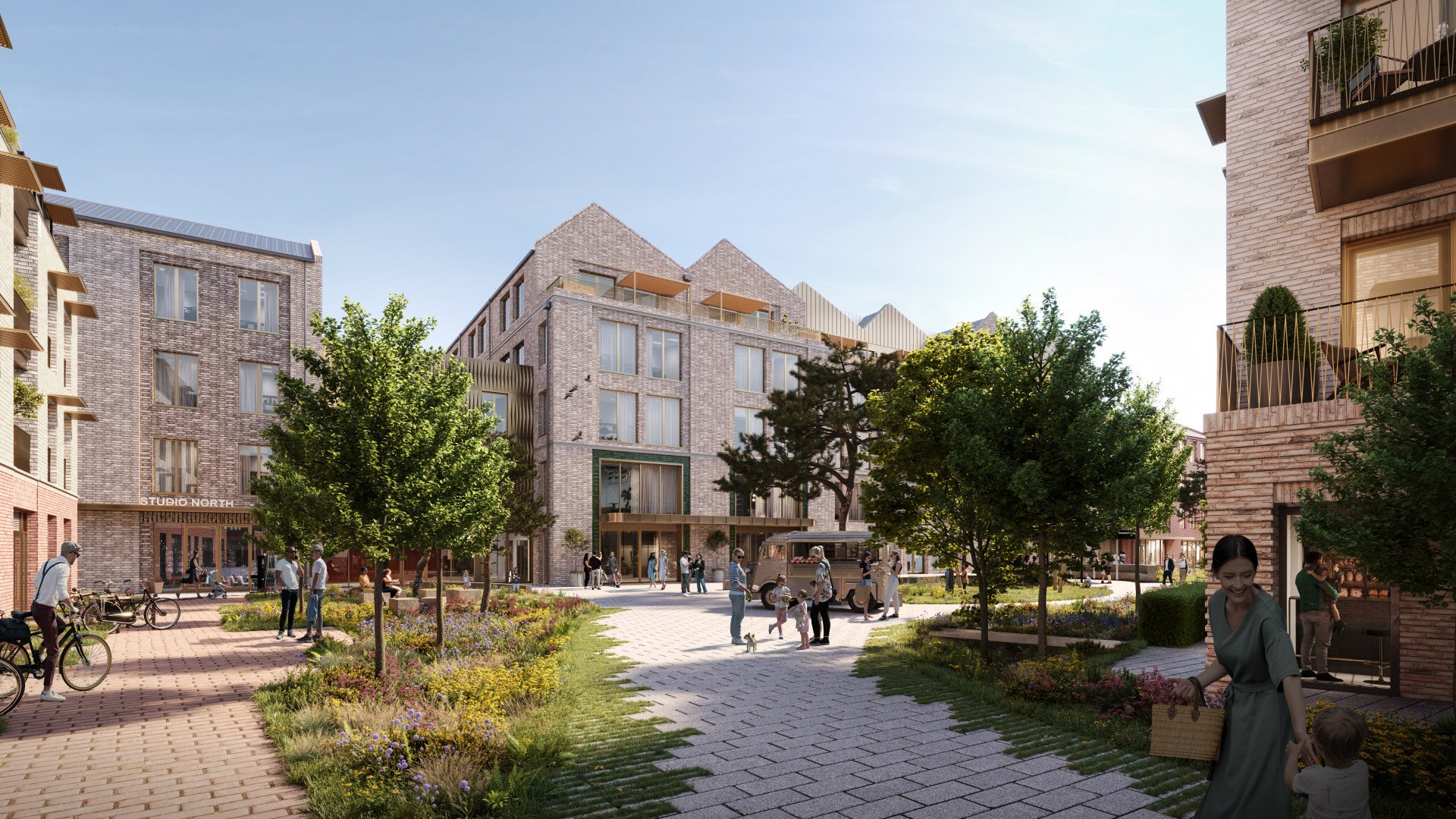 £165m Devonshire Gardens BTR development welcomes wayfinding ...