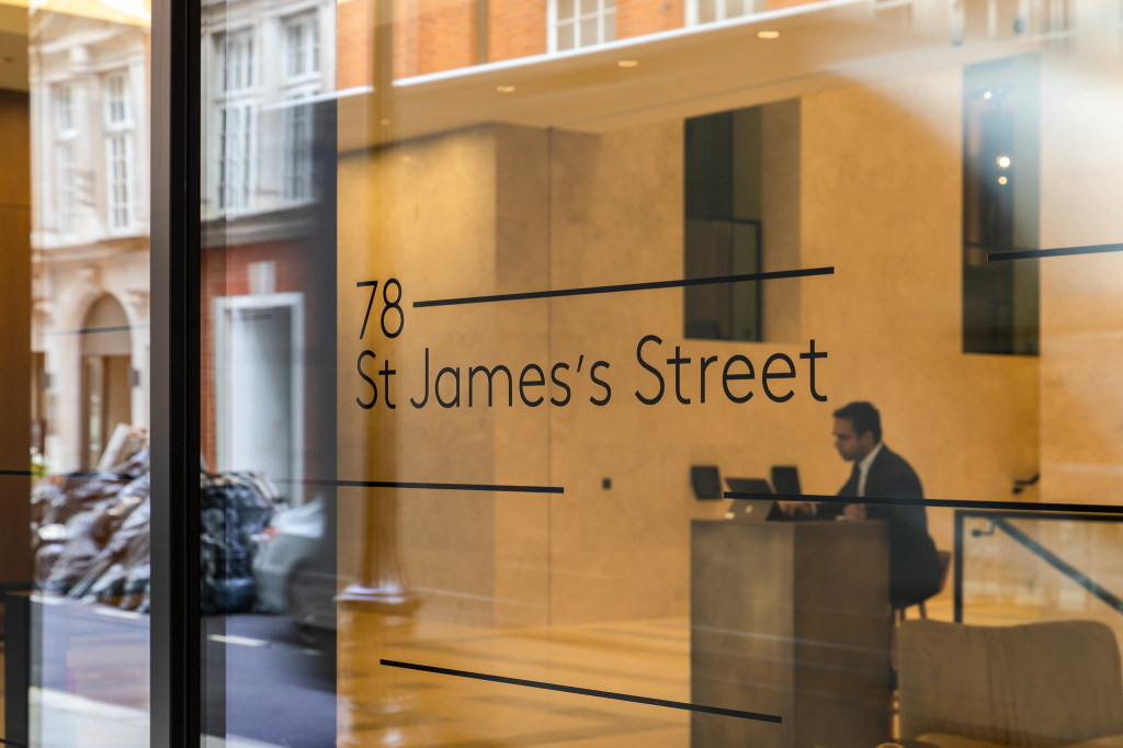78 St James’s Street – Carefully considered wayfinding signage - Endpoint
