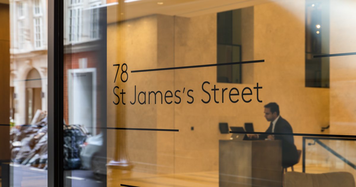 78 St James’s Street – Carefully considered wayfinding signage - Endpoint