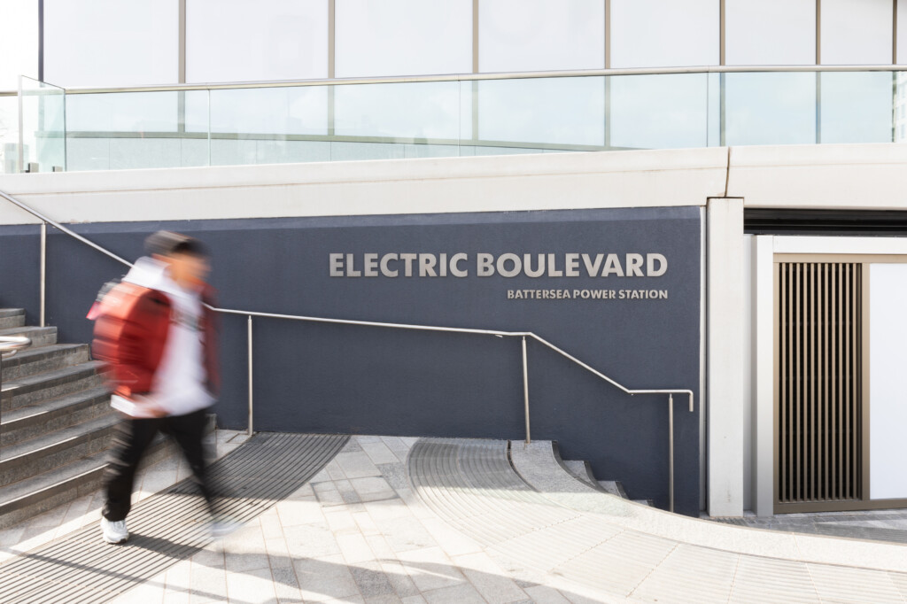 Battersea Power Station - Cohesive wayfinding signage system - Endpoint