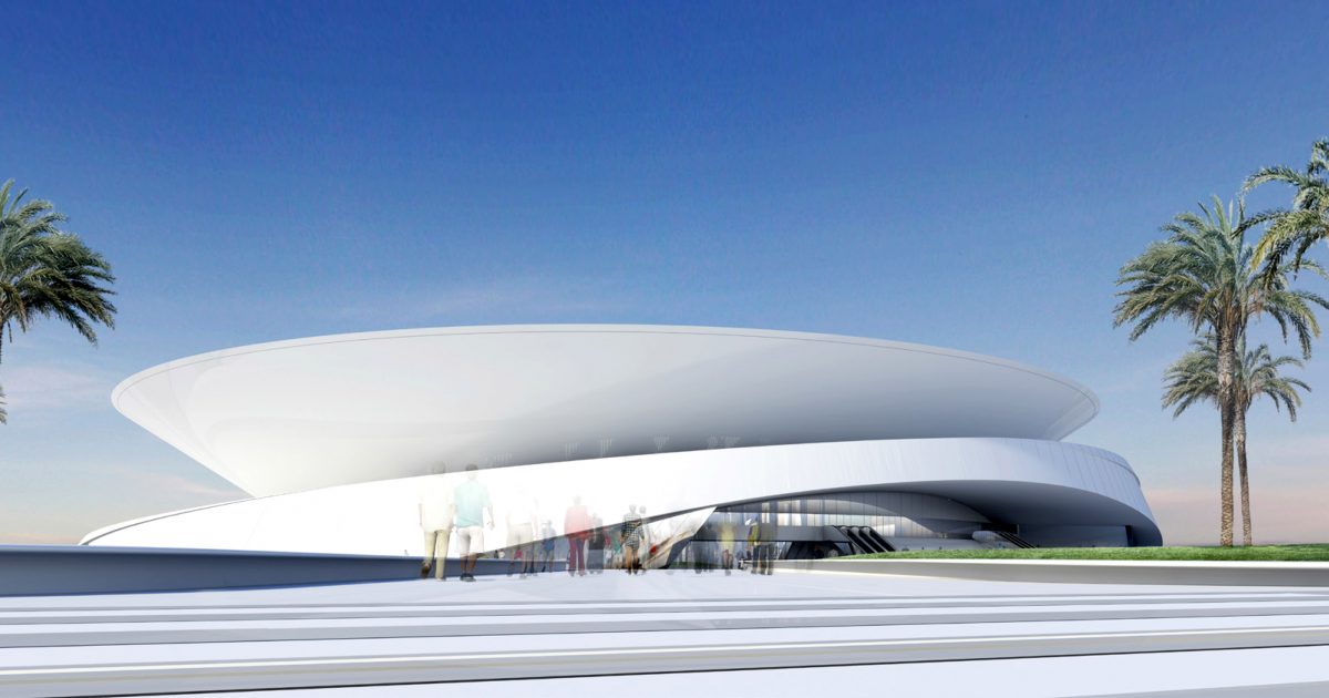 Khalifa Tennis Complex - Stadium wayfinding - Endpoint