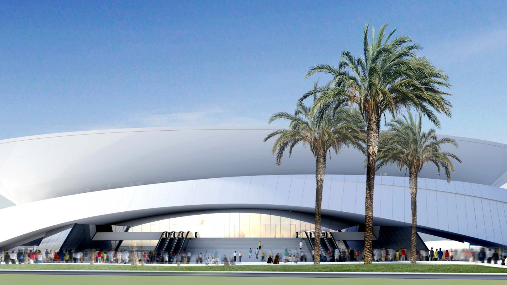 Appointed to the Doha City Tennis Stadium & Sports Precinct, Qatar ...