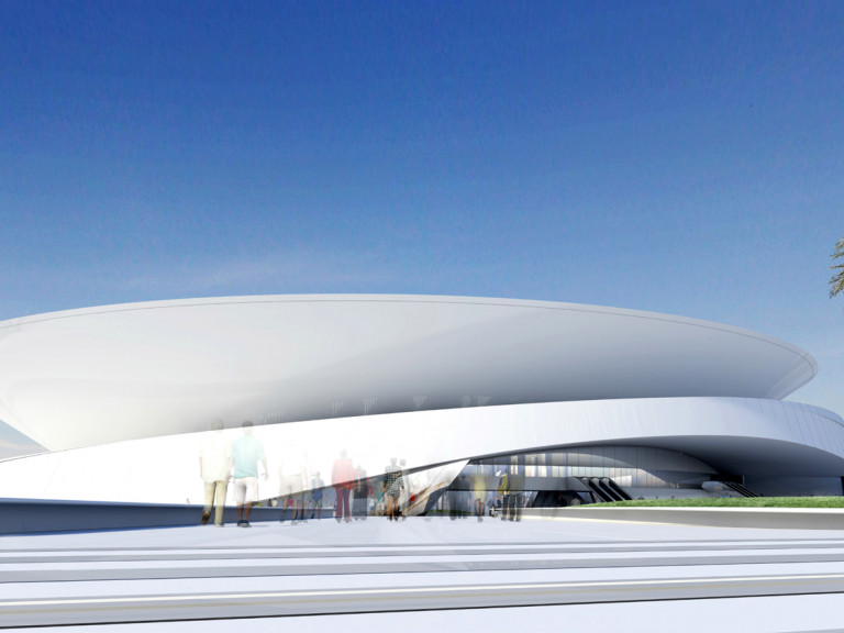 Khalifa Tennis Complex - Stadium wayfinding - Endpoint