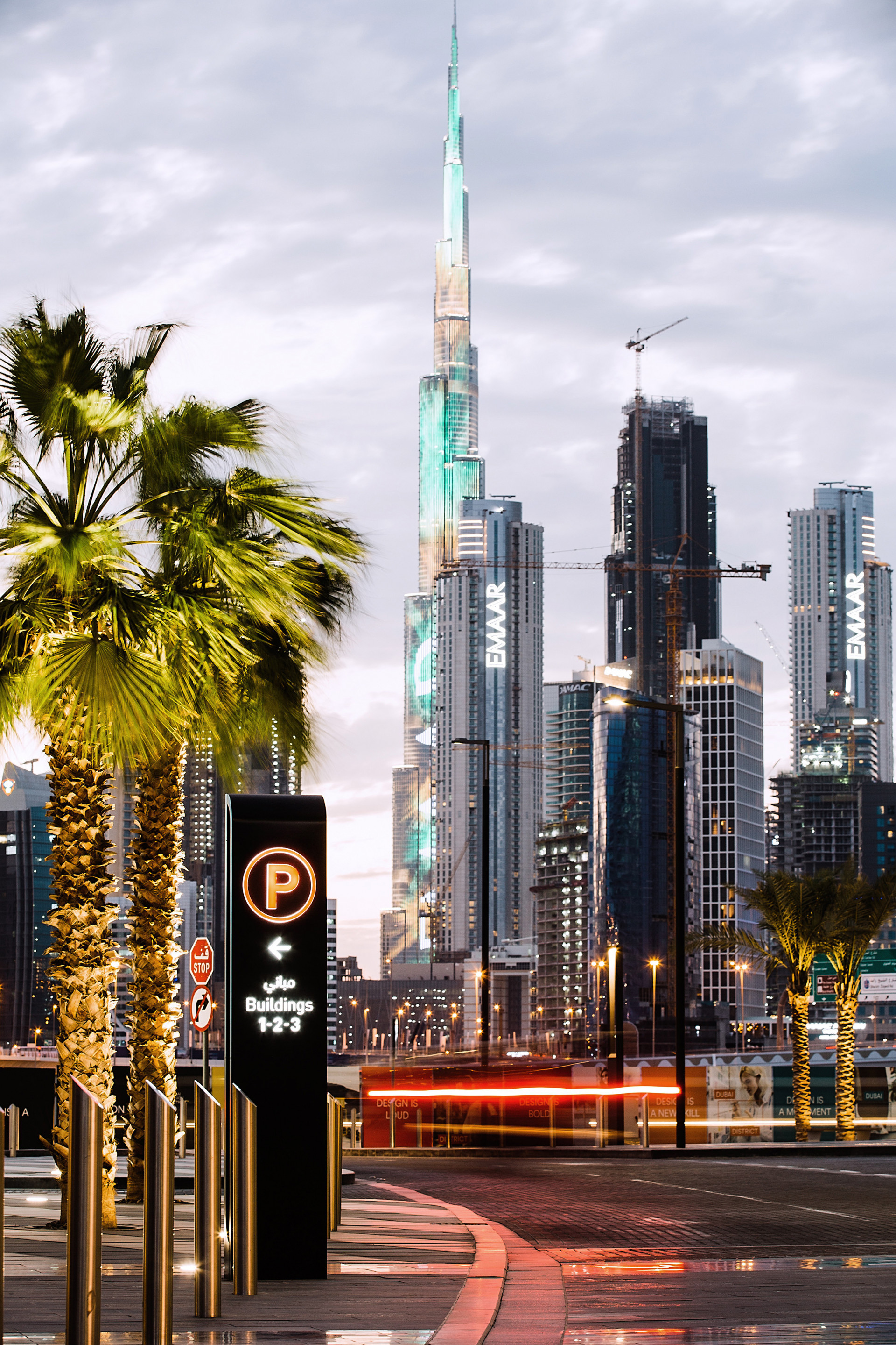 Dubai Design District - Award winning wayfinding masterplan - Endpoint