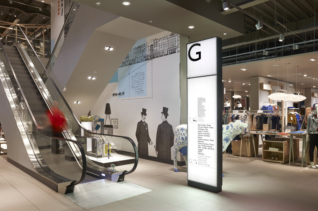 John Lewis - Wayfinding and sign design - Endpoint