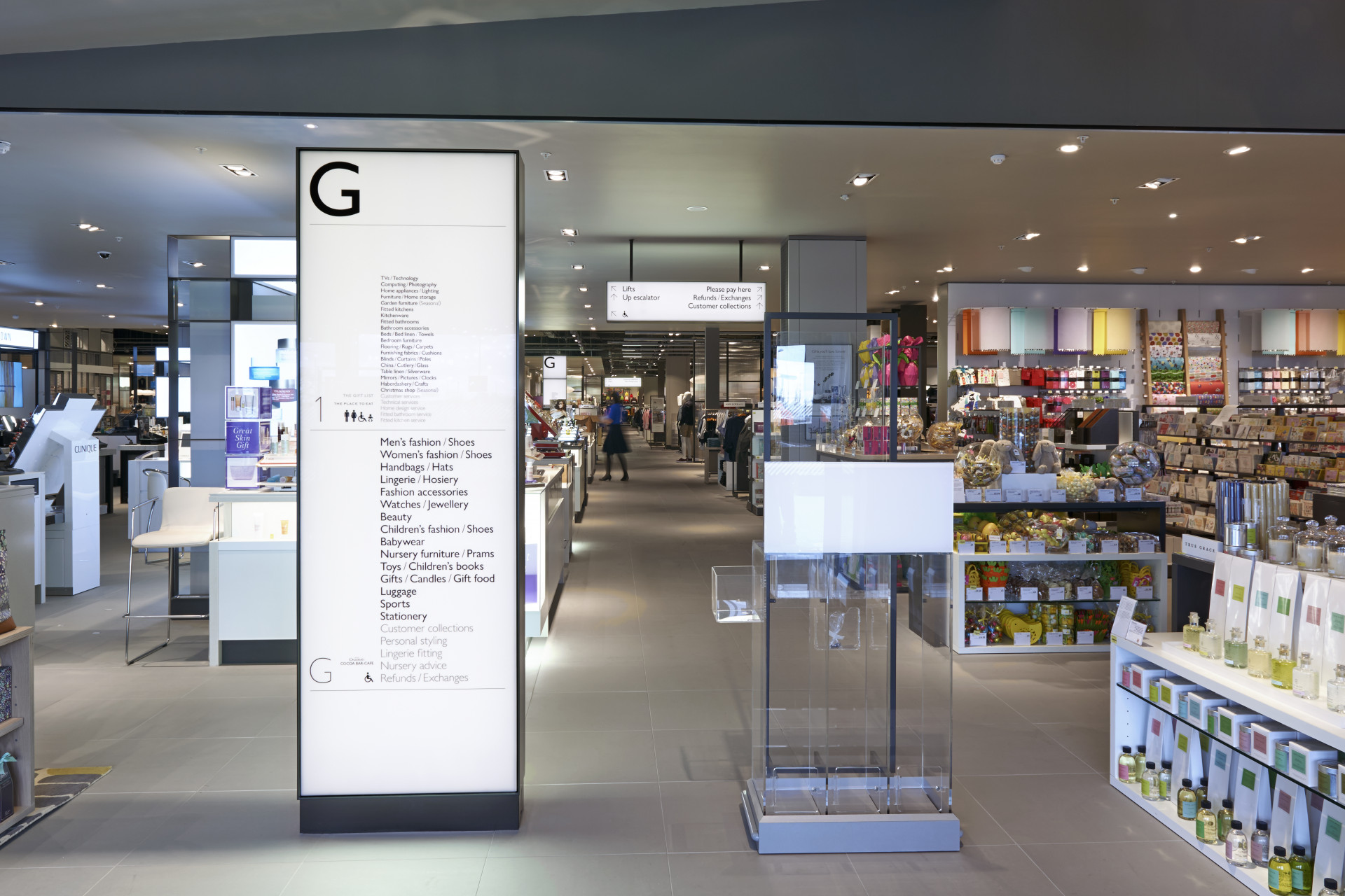 John Lewis - Wayfinding and sign design - Endpoint