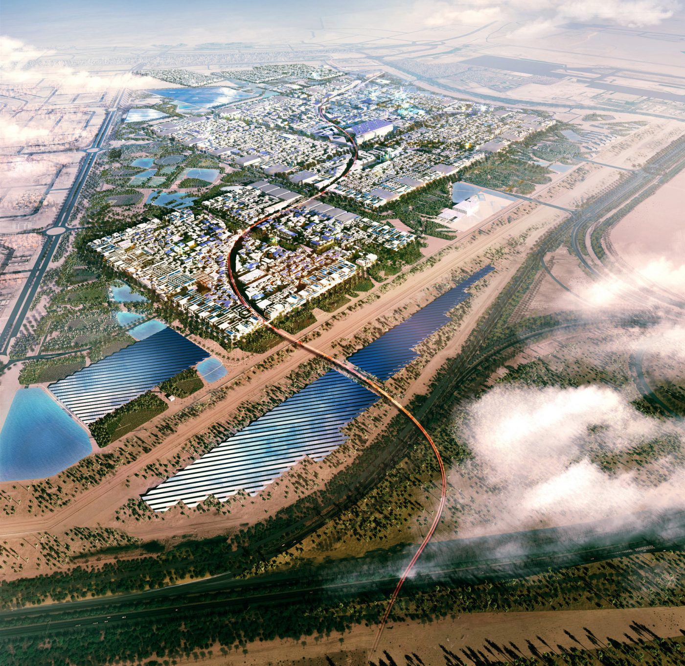 Masdar City - Wayfinding masterplan - Endpoint