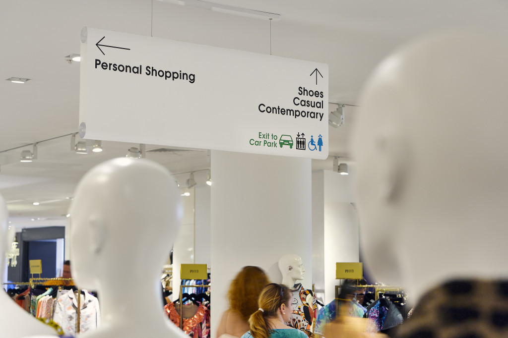 Selfridges & Co - Premium signage design - Endpoint