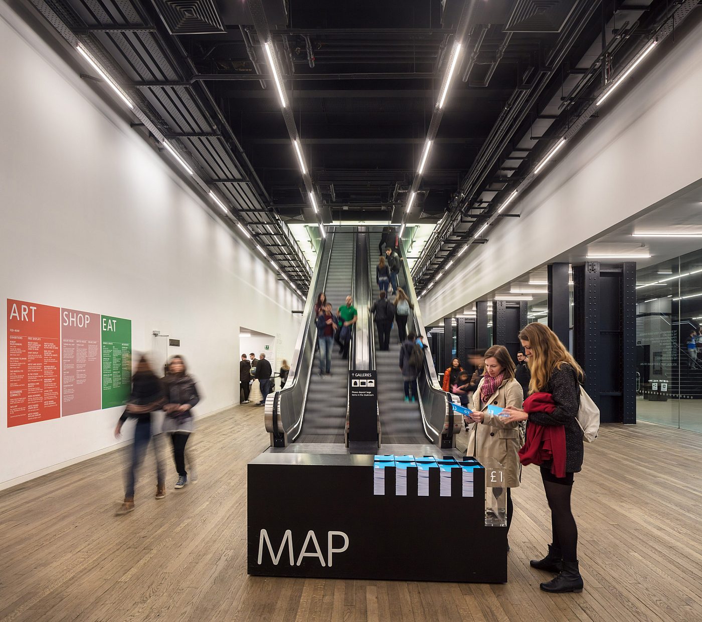 Tate - Sign design and wayfinding projects - Endpoint - Endpoint