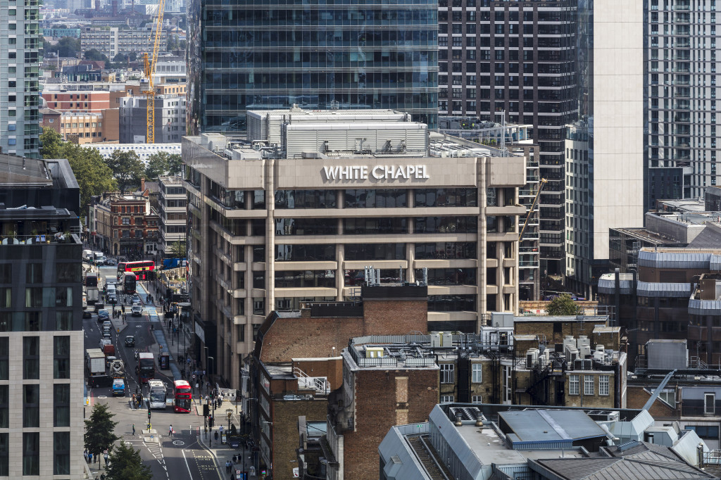 The White Chapel Building - Sign design - Endpoint
