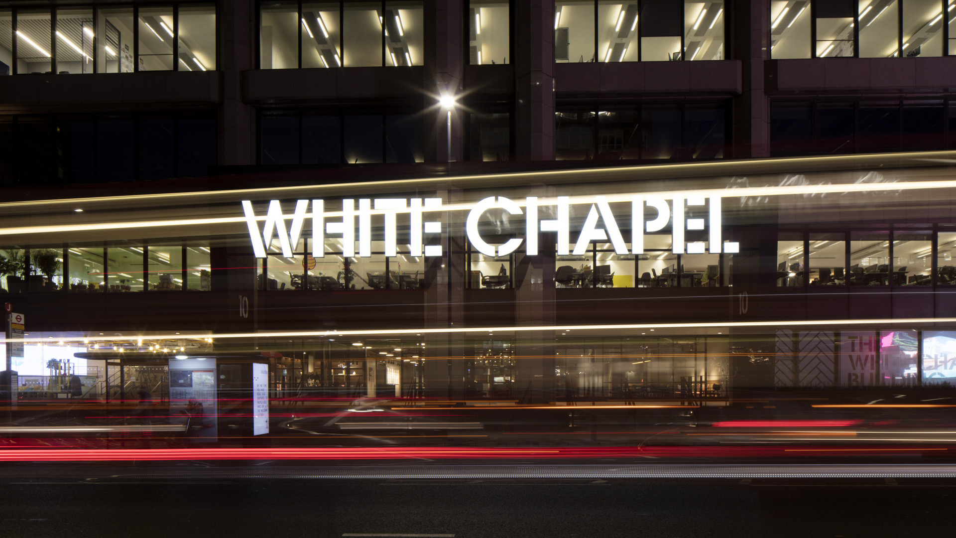 The White Chapel Building - Sign design - Endpoint