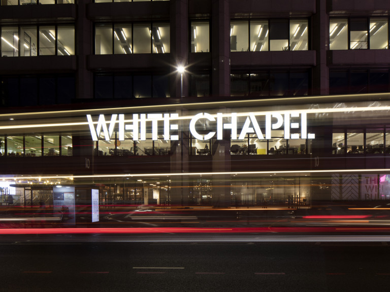 The White Chapel Building - Sign design - Endpoint